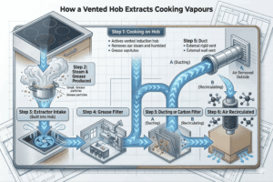 Vented Hobs Explained: How Hob Extractors Work, Costs & Buying Advice
