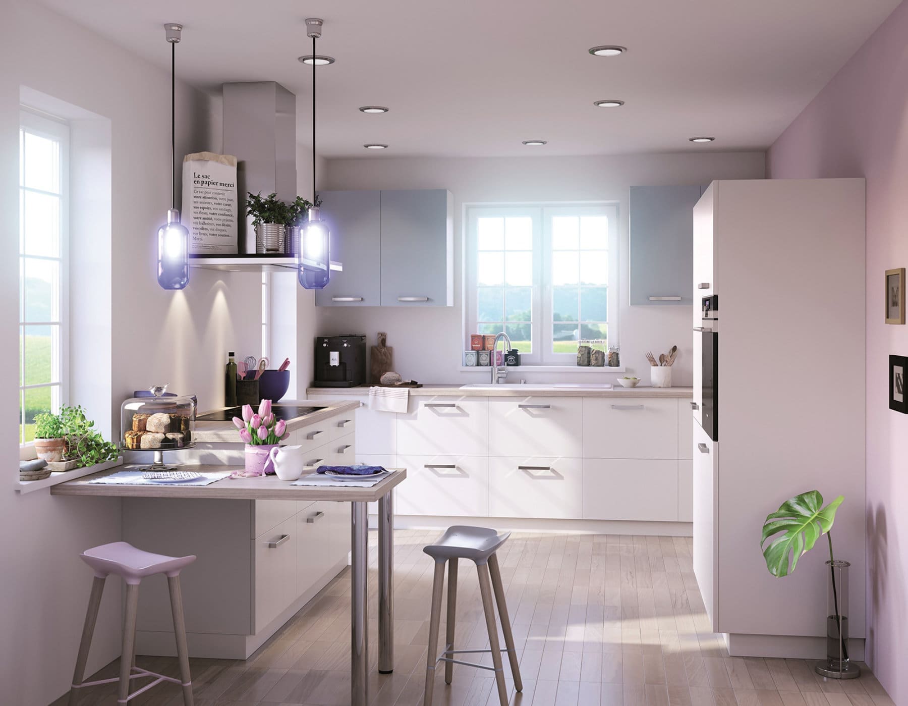 Choosing the right kitchen lighting options! - Kitchen Experts