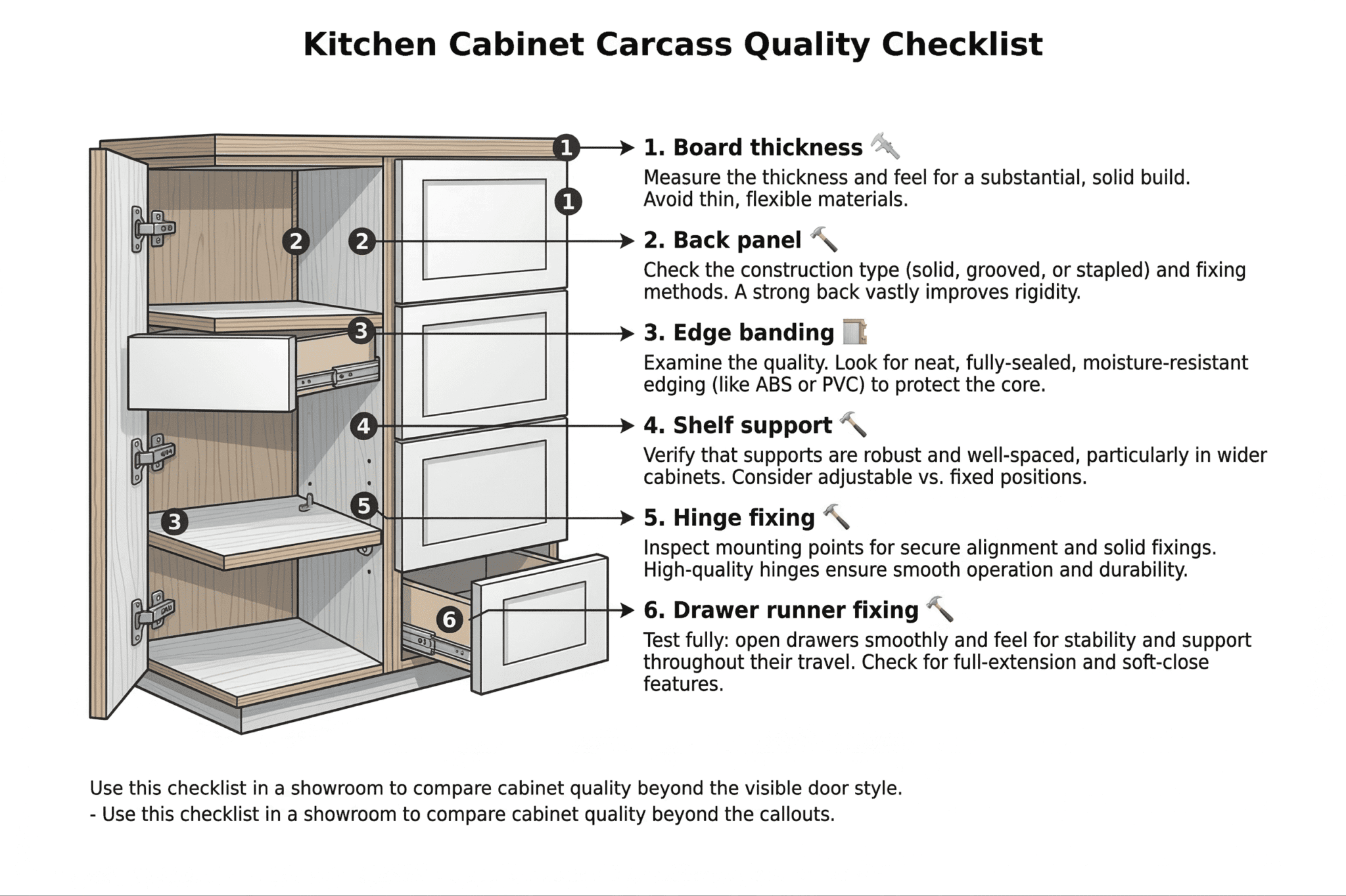 Kitchen Cabinet Carcass Guide: Materials, Quality and Buying Advice