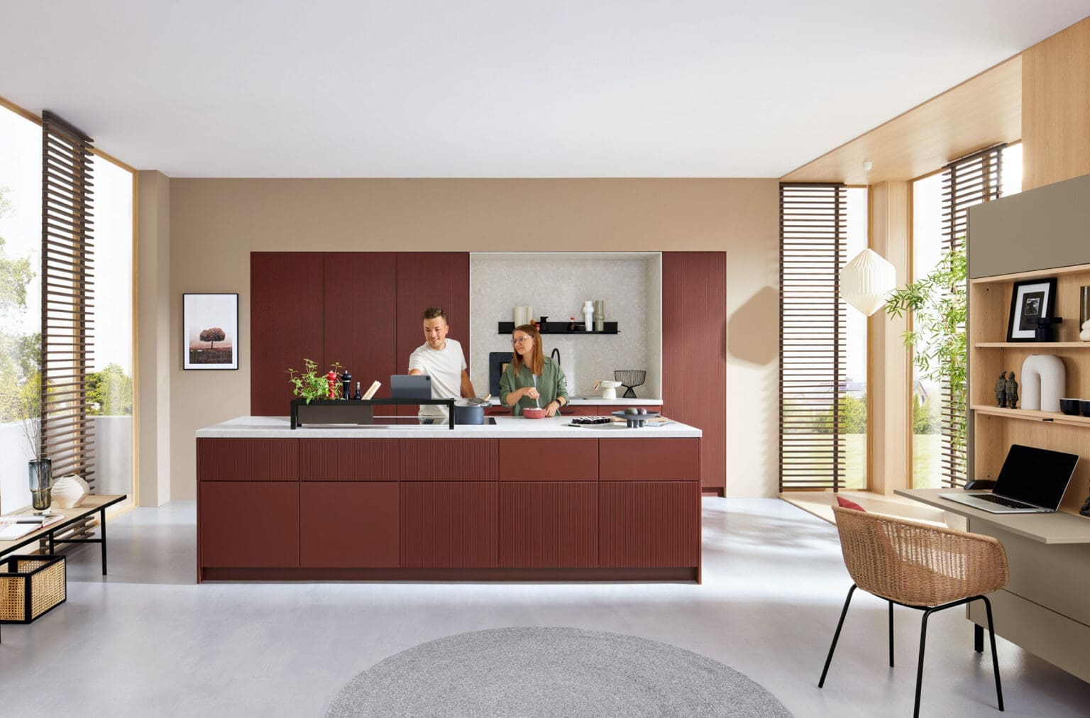 What Colours Go With a Cashmere Colour Kitchen? - Kitchen Experts
